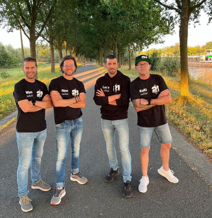 Vier Lievegemse lopers organiseren halve marathon: “Opbrengst gaat naar ...