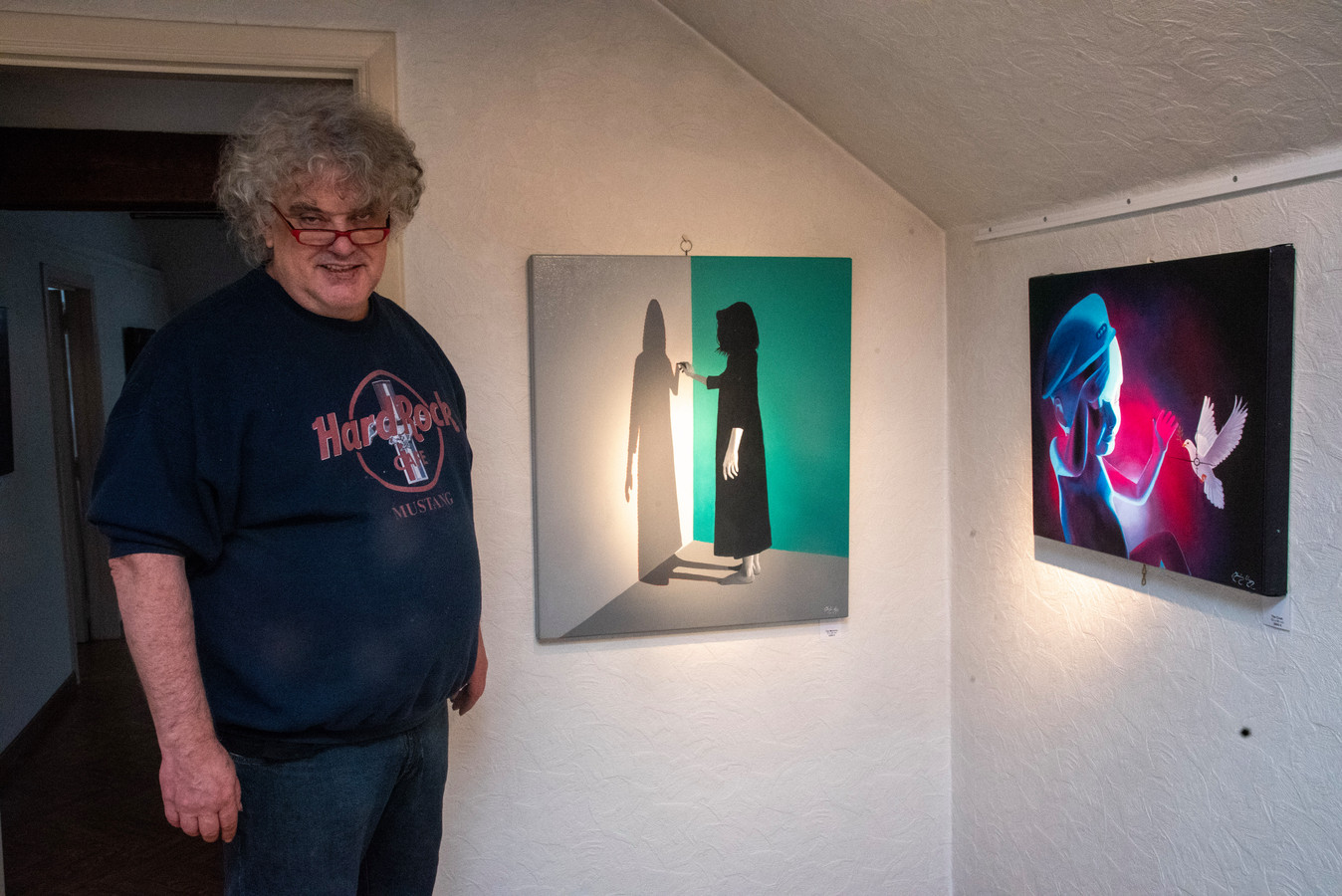 Martin Uvijn exposeert nieuwe schilderijen buiten zijn comfortzone en ...