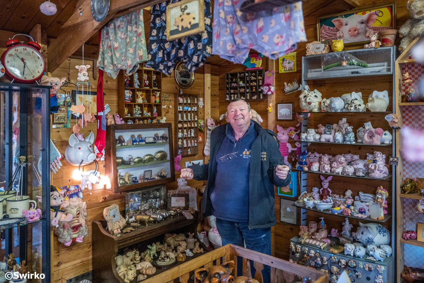 Marc (69) hoopt dat zijn klein ‘Varkensmuseum’ extra boost krijgt na ...