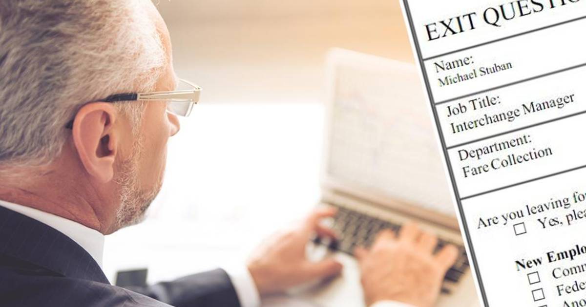 Michael ging met pensioen, maar niet voor hij iedereen in het bedrijf ...