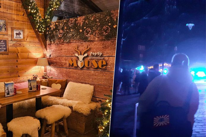 Man wordt buitengezet in Winterbar Moose, politie komt massaal ter plaatse | Heist-Op-Den-Berg ...
