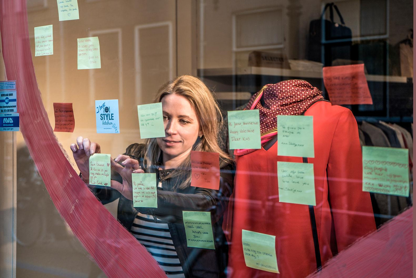 Openbare liefdesverklaring aan Oude Langendijk | Foto | AD.nl