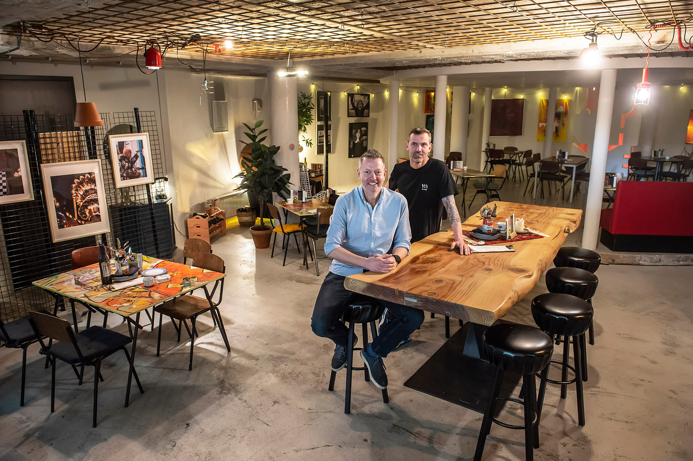 Bij horecazaak Bühne Breda kan talent zijn gang gaan, terwijl de ...