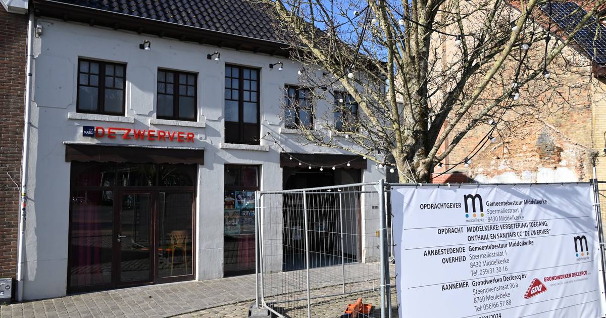 Werken aan Muziekclub De Zwerver in Leffinge | Middelkerke | hln.be