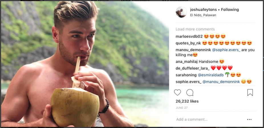 Joshua deelt eerste beelden van zijn deelname aan naakte realityshow ...