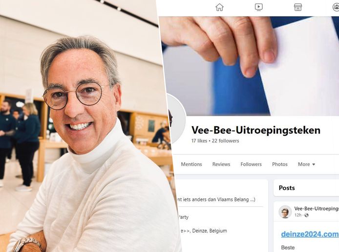 Zakenman Patrick Piens richt protestpartij op tegen burgemeester van ...