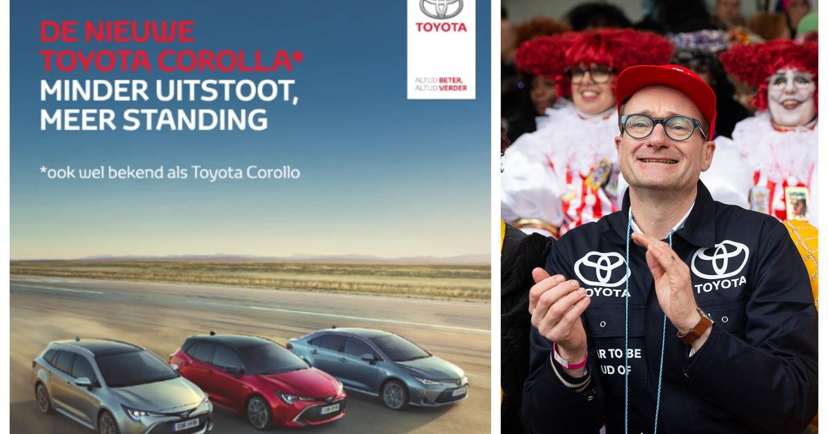 Toyota prikt terug naar Weyts met paginagrote advertentie: “De nieuwe ...