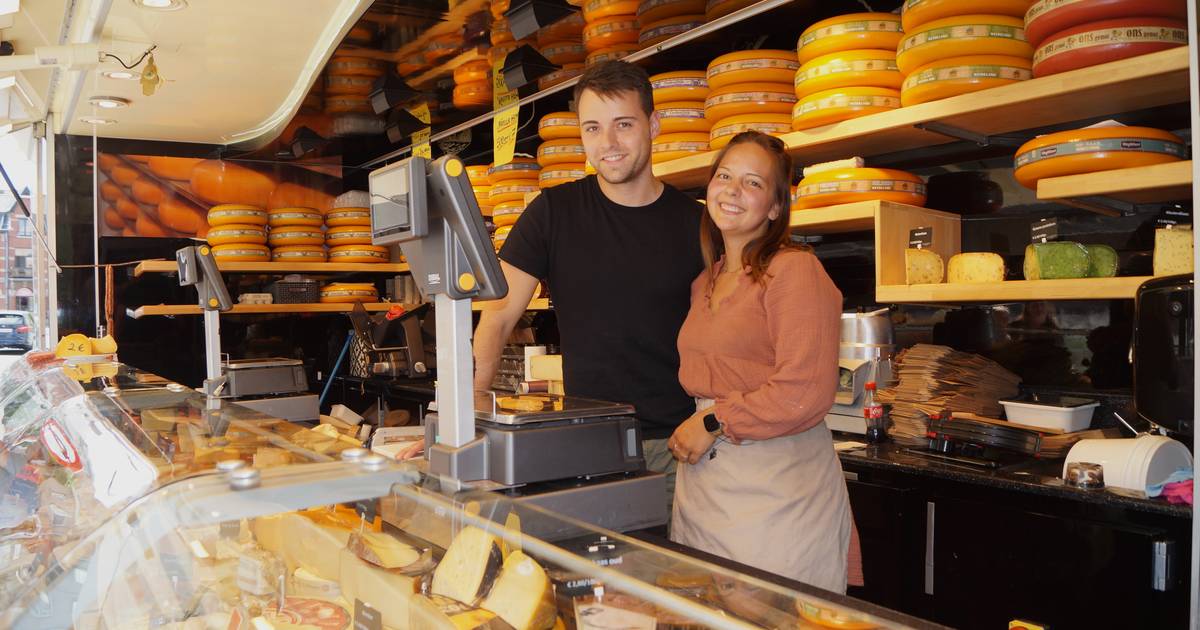 Brecht en Laurien schuimen voortaan de wekelijkse markten af met 'De Kazerie’: “Het kriebelde om ...