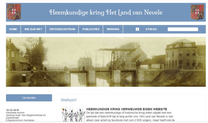 Het Land van Nevele lanceert nieuwe website | Deinze | hln.be