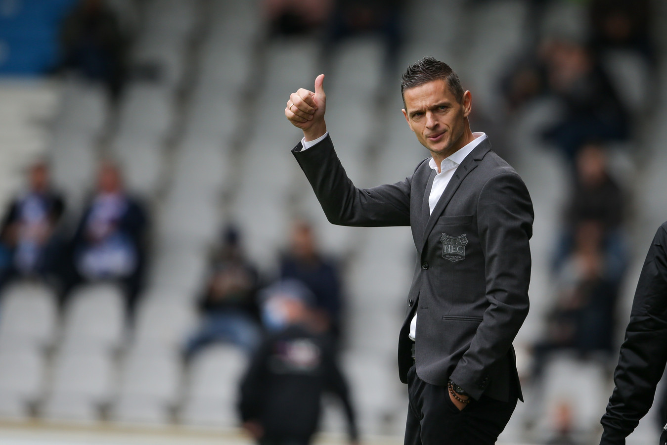 Rogier Meijer is 100 (corona)dagen trainer van NEC: ‘Zonder publiek is ...