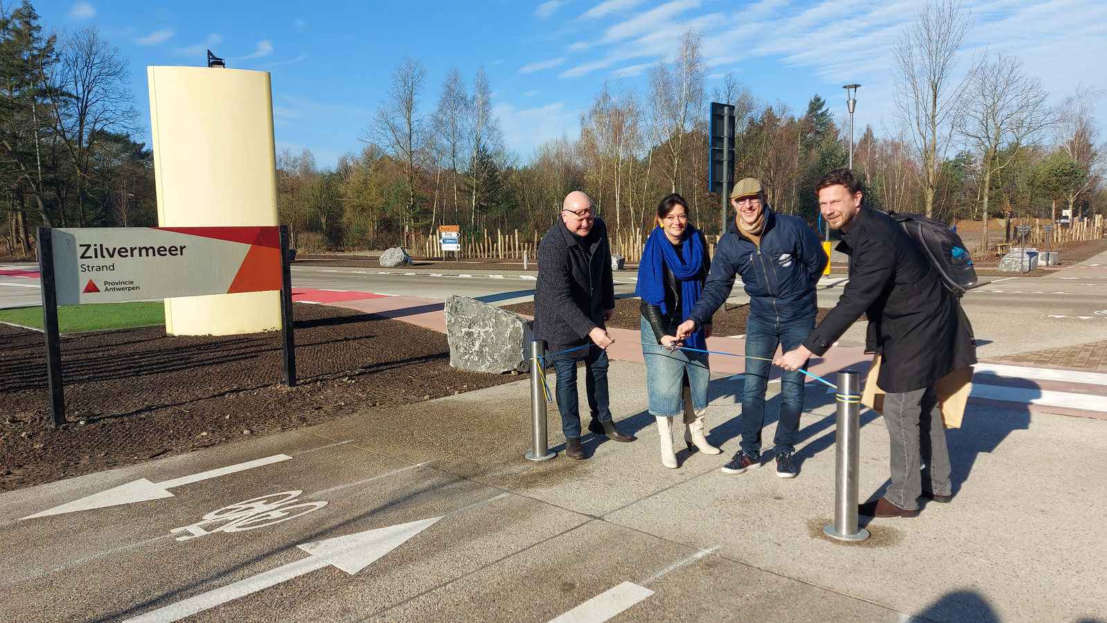 Zilvermeer neemt afscheid van iconische boog aan ingang: “Van staal ...