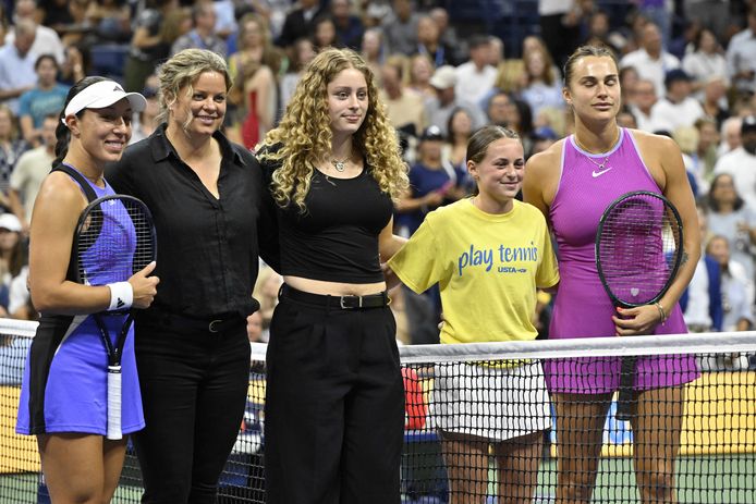 Vijftien jaar na iconische foto’s: Kim Clijsters en dochter Jada Lynch ...