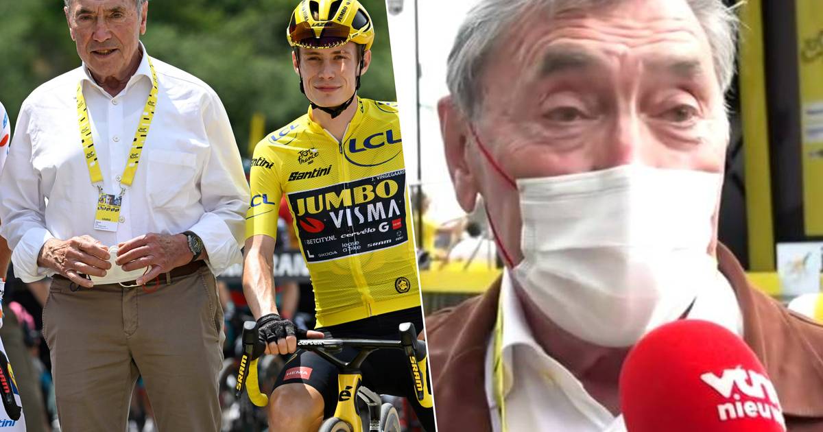 Eddy Merckx eregast in de Tour: “Ik heb Wout een berichtje gestuurd om ...