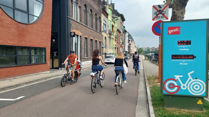 Fietsstraat Visserij breekt opnieuw records: 1 miljoen fietsers nog ...