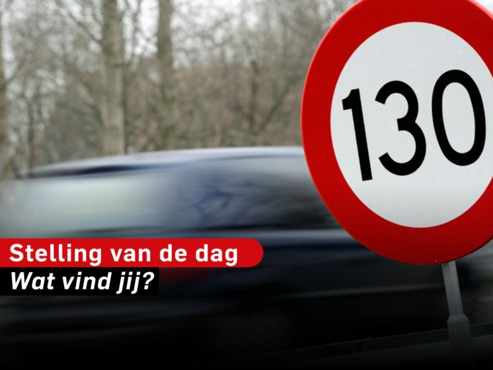 Stelling | De maximumsnelheid op snelwegen moet terug naar 130 kilometer per uur | Home ...