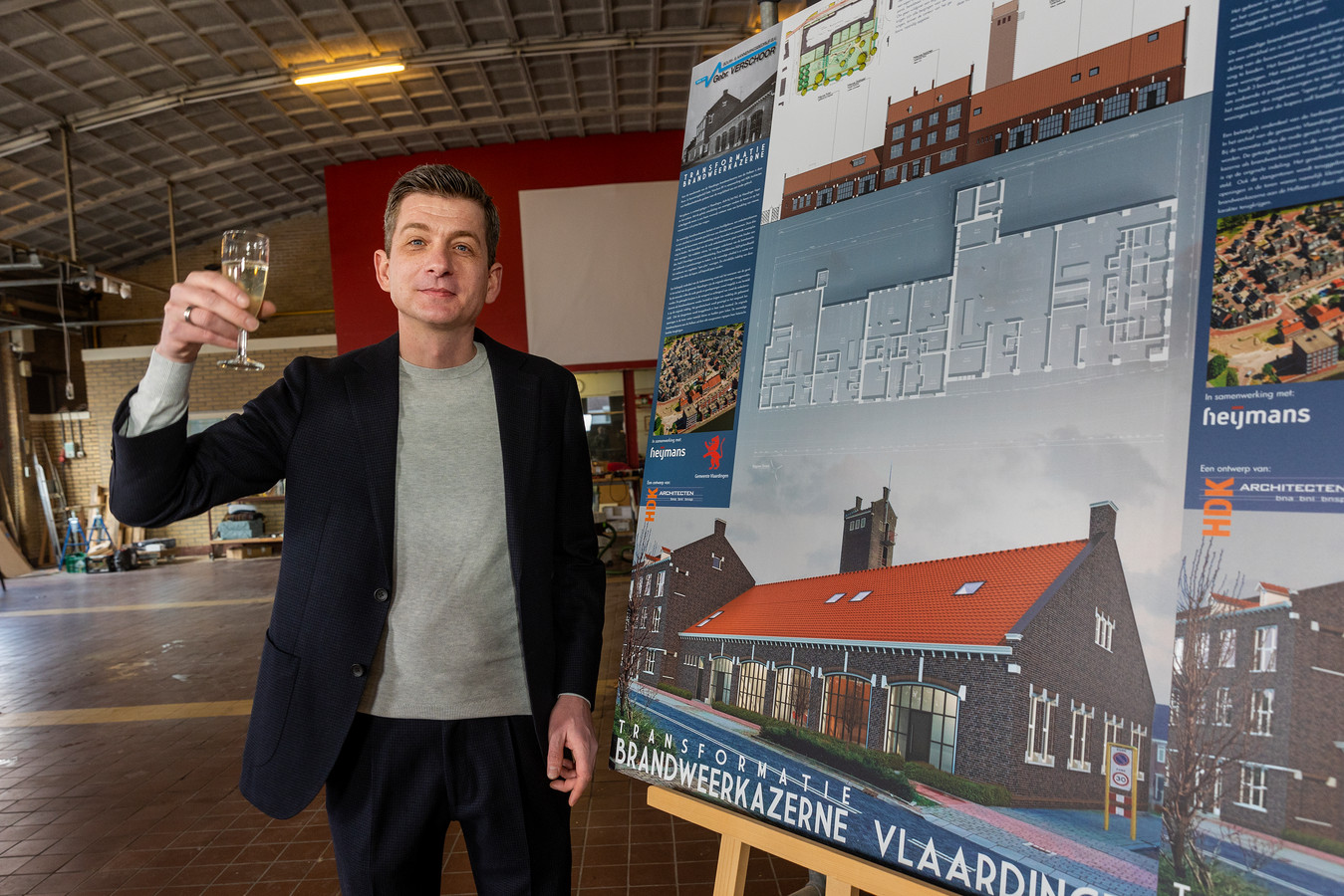 Zijn overgrootvader bouwde ooit de kazerne, waarin Bart nu zelf tien ...