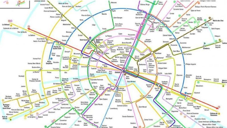 Nieuw 'vereenvoudigd' metroplan van Parijs maakt het leven simpeler