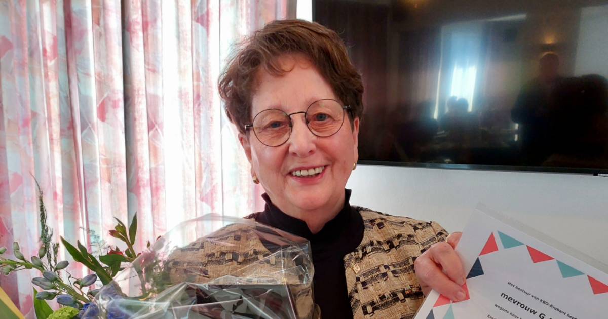 Gouden KBO-speld voor Eindhovense Trudy van Helmond | Eindhoven | bd.nl