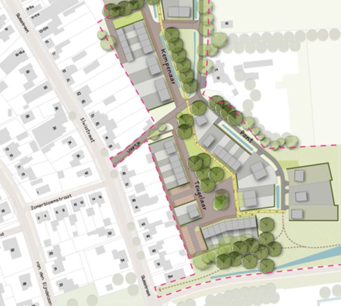 Zo heten de nieuwe straten in bouwplan Goede Vaart in Someren-Eind ...