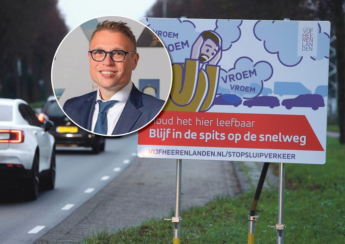 Inrijverbod voor sluipverkeer bij A27 tussen Vianen en Lexmond gaat in ...