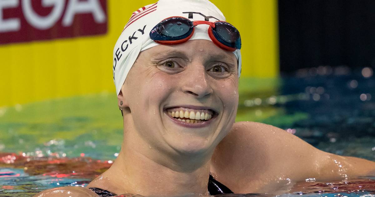 Katie Ledecky verpulvert wereldrecord 1.500 meter vrije slag | Meer Sport | hln.be