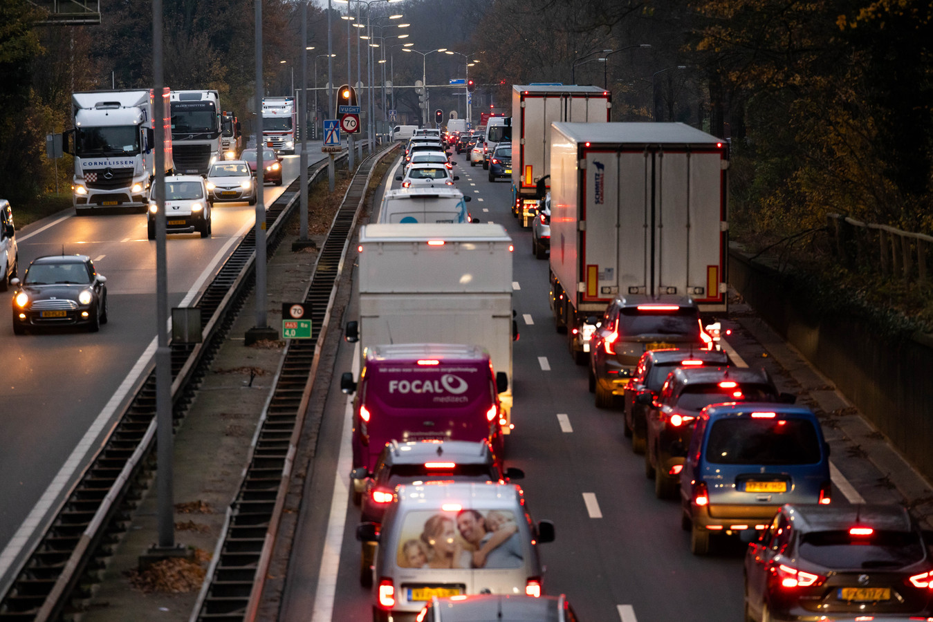 Dit zijn de voorgestelde maatregelen voor een veiligere N65 tussen Den ...