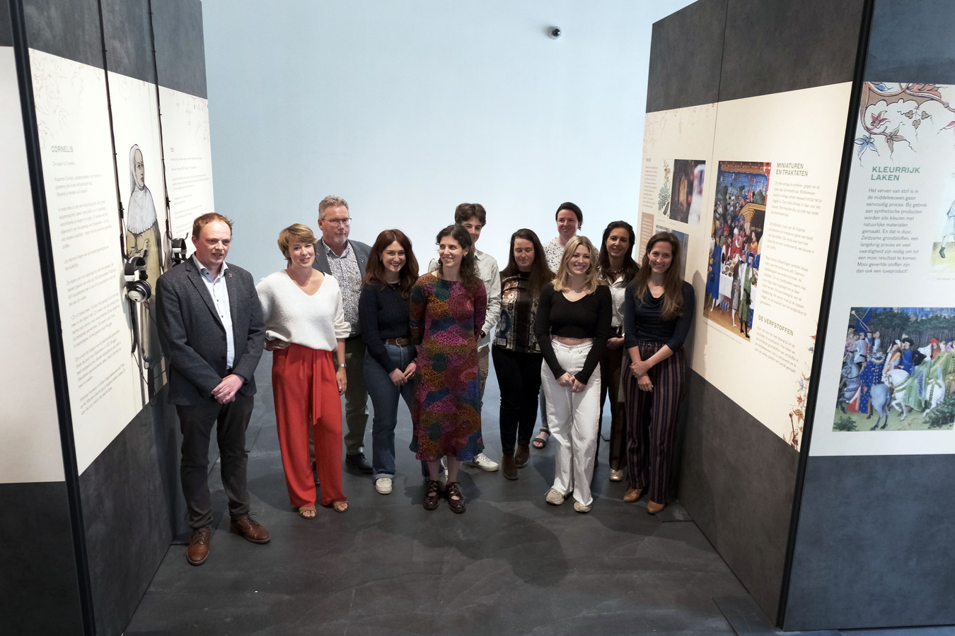 Studenten geschiedenis bouwen tentoonstelling rond middeleeuwse ...