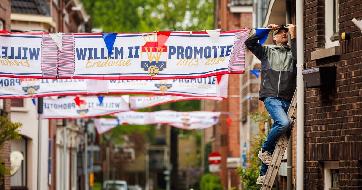 Promotie van Willem II is nog niet zeker, maar in Tilburgse straat ...