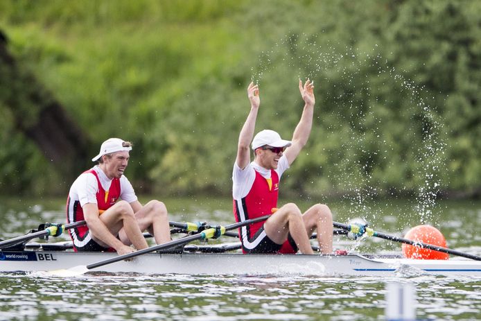 Tim Brys en Niels Van Zandweghe veroveren brons in lichte dubbeltwee op ...