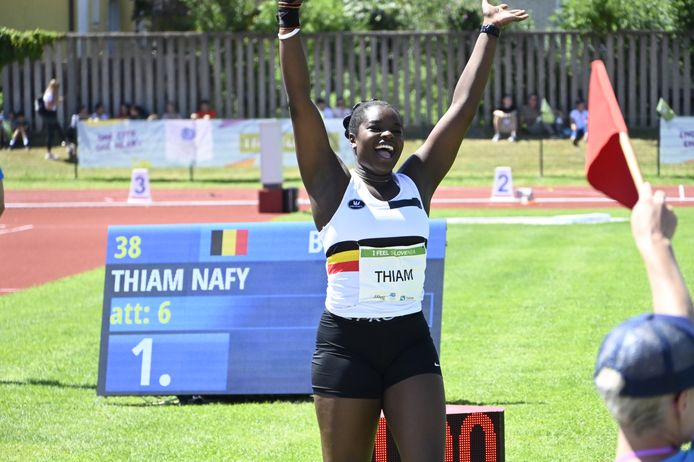PORTRET. Na Nafi (28) komt Nafy Thiam (15) piepen met goud in ...
