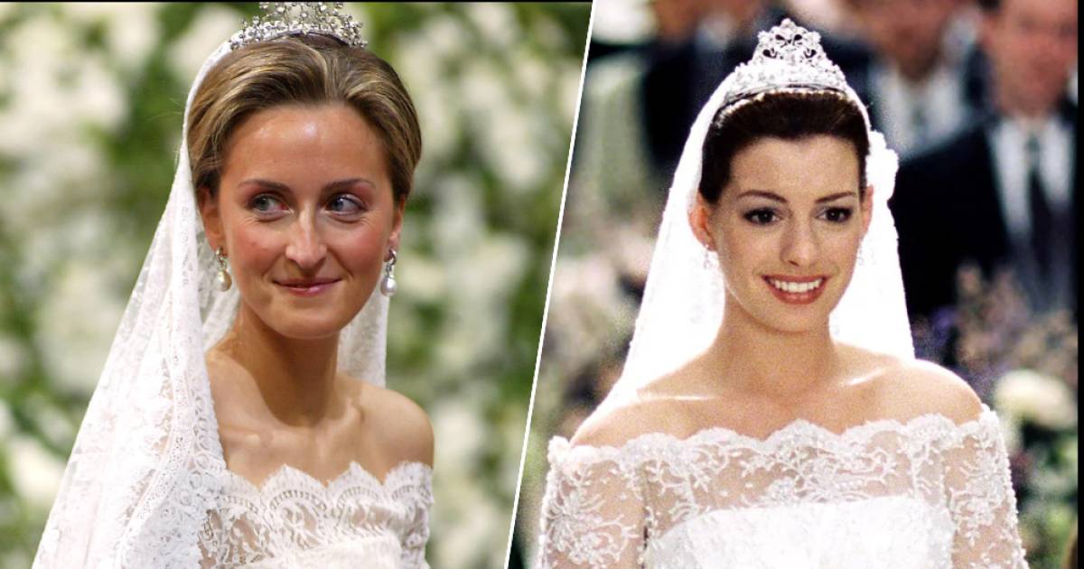 Huwelijk van prinses Claire bereikte Hollywood: “Haar trouwjurk was ...