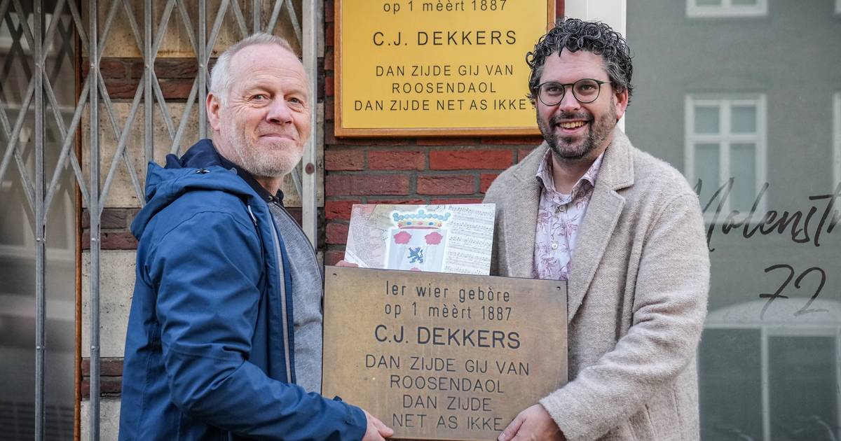 Gedenkplaat Ciske Dekkers is terug in Roosendaal: ‘Stond gewoon op ...