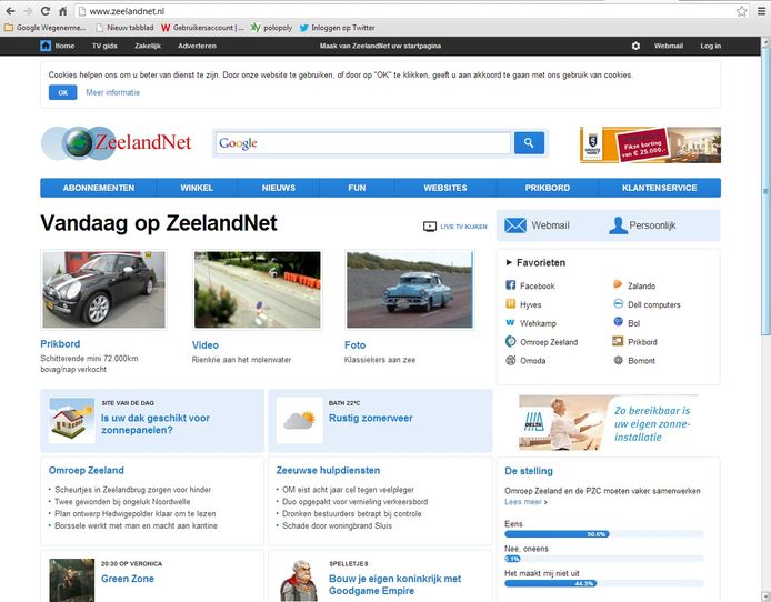 ZeelandNet.nl genomineerd als beste site | Zeeuws nieuws | pzc.nl