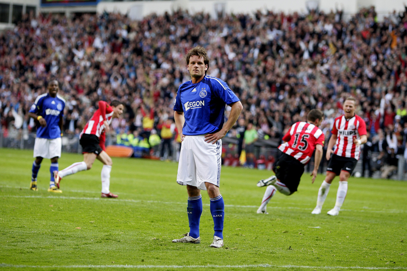 Ajax-defensie stond slechts zeven keer eerder zo voor schut | Foto | AD.nl