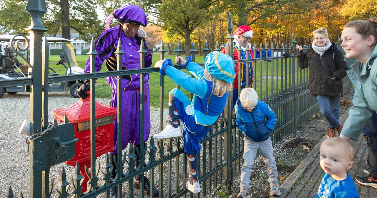 Bij het koninklijke logeeradres van de Sint kunnen kinderen nu écht met ...