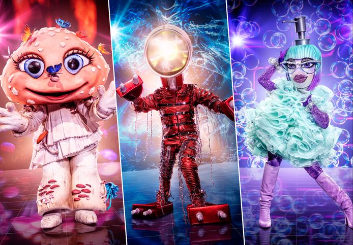 IN BEELD. Exclusieve Reveal Party onthult drie nieuwe ‘Masked Singers ...