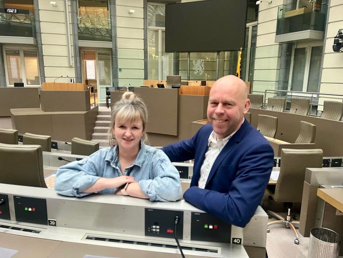 Kurt De Loor en Dagmar Beernaert (Vooruit) als een tandem naar de ...