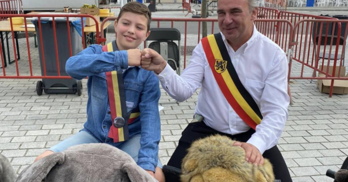 Jef Thevelin is de nieuwe kinderburgemeester | Kuurne | hln.be