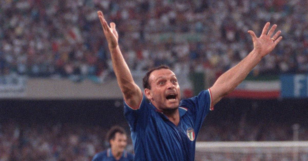 Italiaanse voetbalwereld in rouw: ‘Toto’ Schillaci, topschutter van WK ...