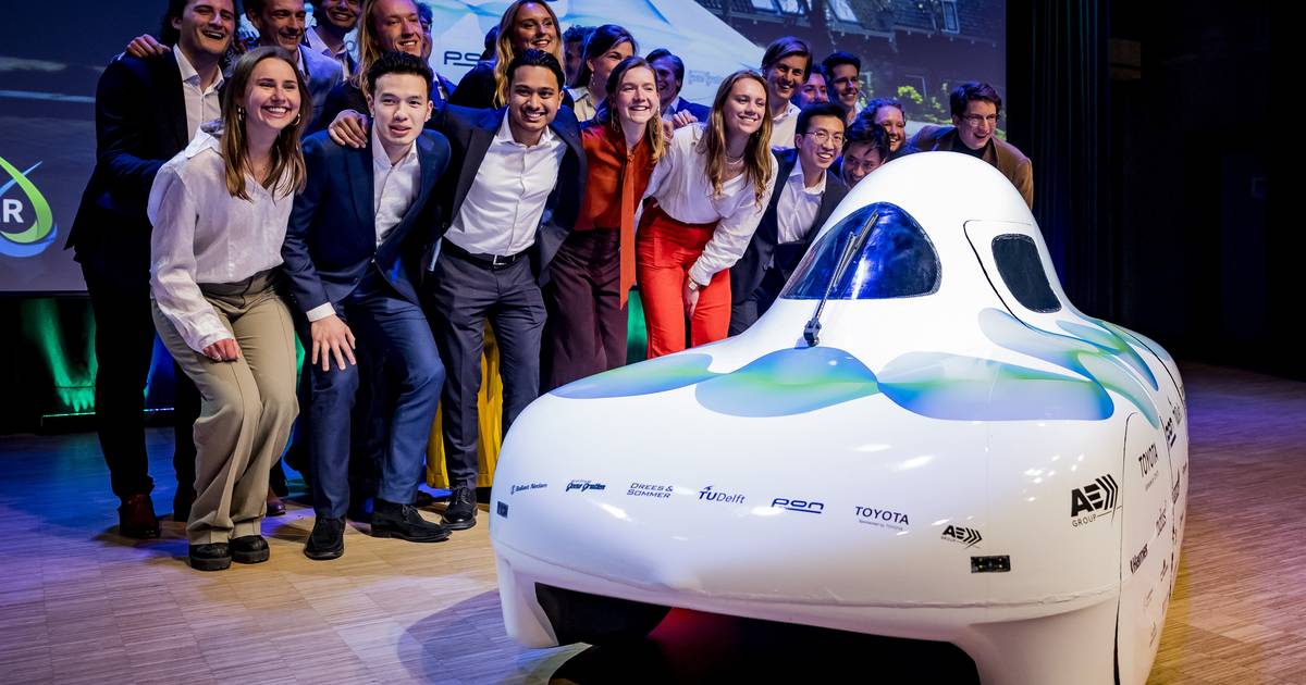 TU-studenten gaan voor recordpoging met waterstofauto op openbare weg ...