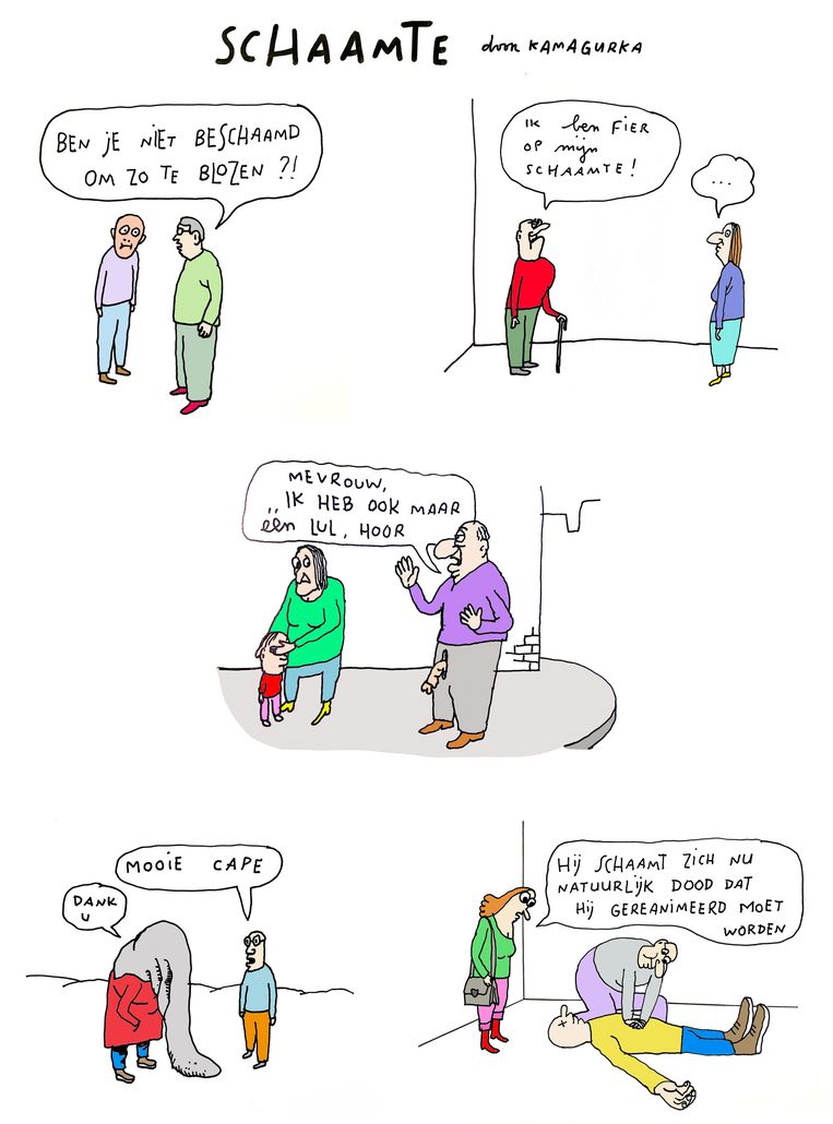 Kamagurka: schaamte | Humo