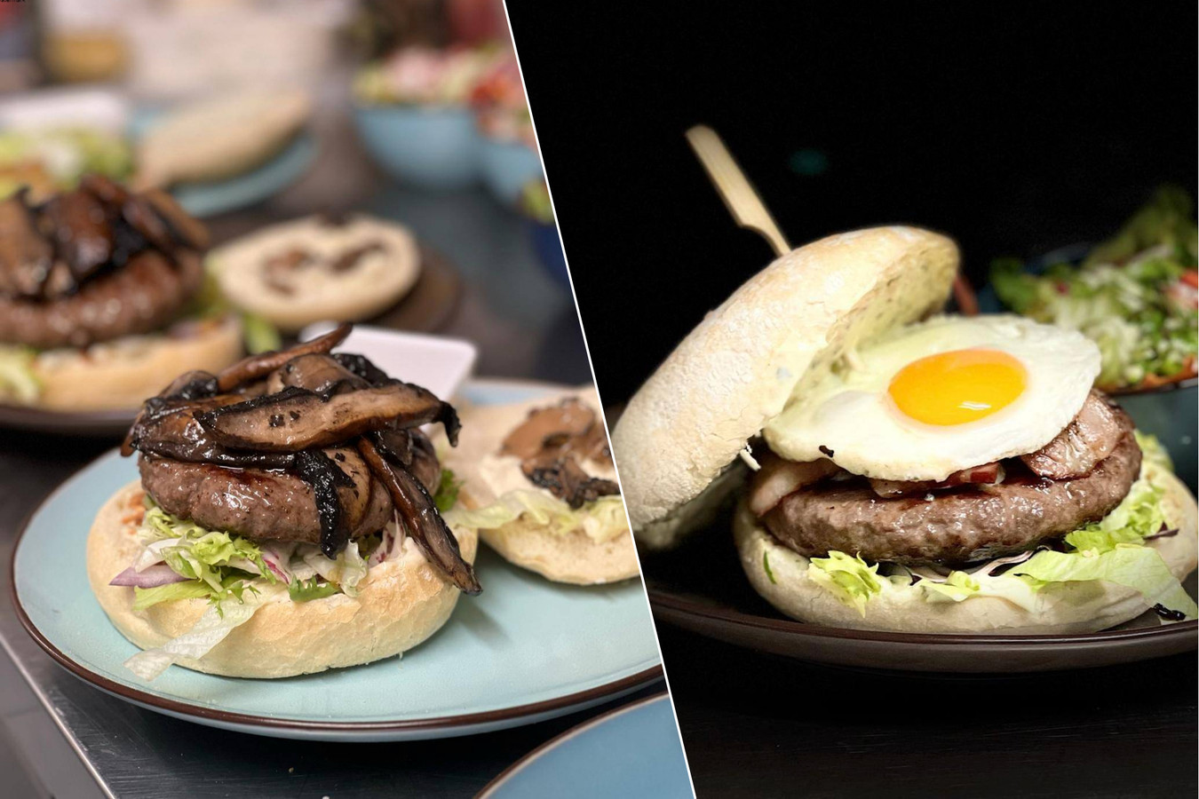 “De eigenaar van een grote hamburgerketen smult hier vaak... Hij vindt ...