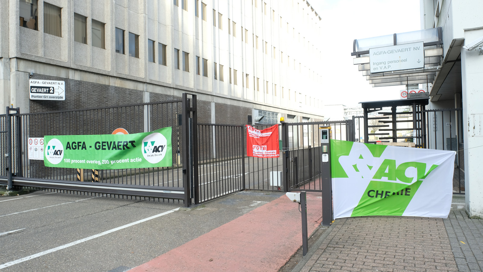 Nationale staking: grote Antwerpse bedrijven dicht, 70 à 80 procent van ...