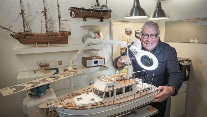 Modelschipbouwer Jaap (69): ‘Ik ben drie eeuwen te laat geboren ...