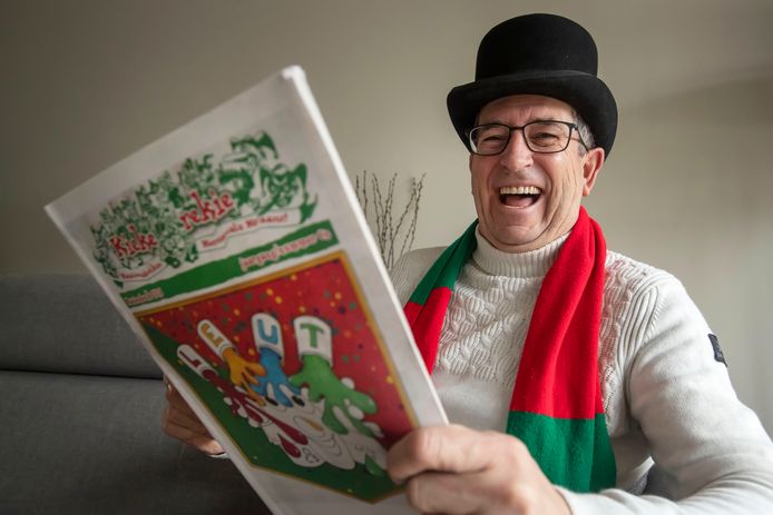 Het motto van vertrekkend carnavalsvoorzitter Ernst-Jan: ‘Alles kan ...