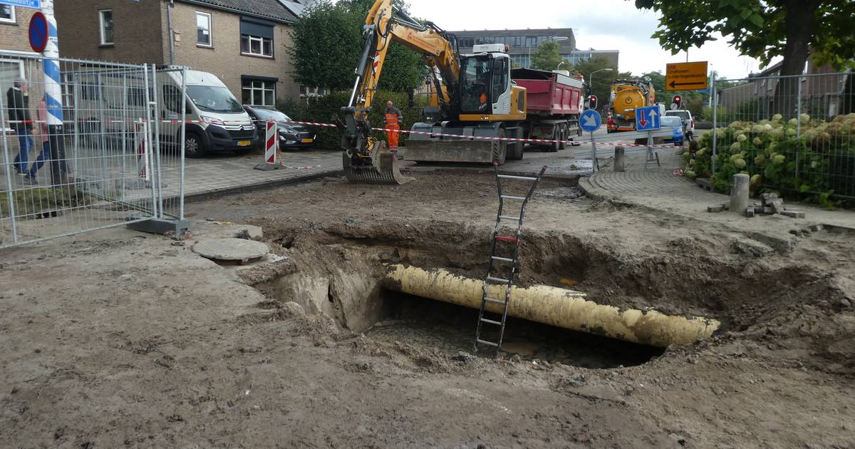 Kapotte rioolleiding Boxtel getest en het werkt weer, donderdag ...