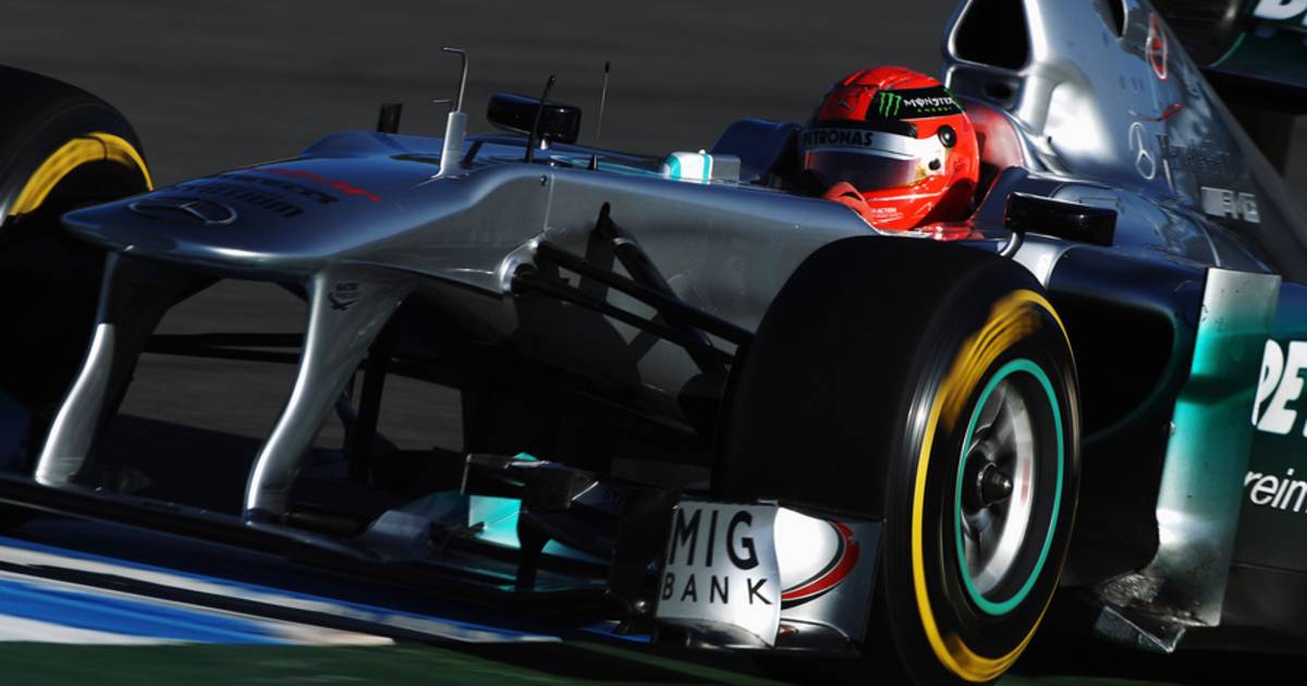 Ook nieuwe Mercedes F1 met knik in de neus | Formule 1 | AD.nl