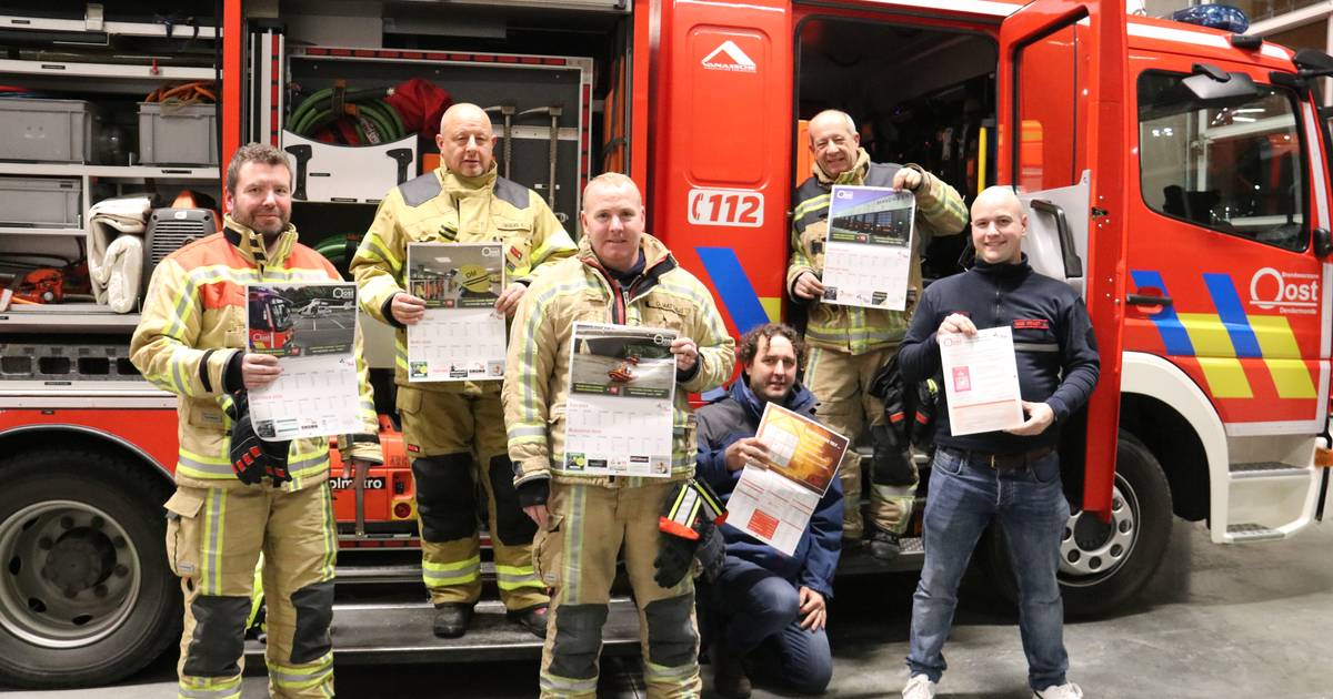 Brandweer Dendermonde deelt komende dagen 20.000 kalenders uit: “Mensen ...