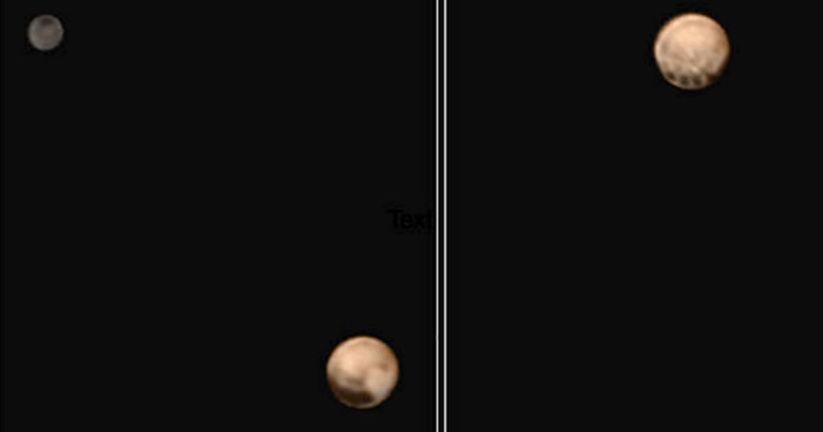 NASA ontdekt vier vreemde vlekken op dwergplaneet Pluto | Wetenschap ...