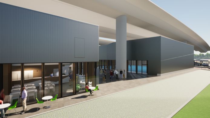 Eind 2023 krijgt Ledeberg er nieuwe sporthal op ongewone locatie bij ...